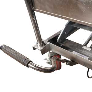 Passivated Stainless Steel Lift Carts